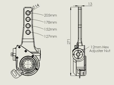 Slack Adjusters – Granning Axles & Solutions