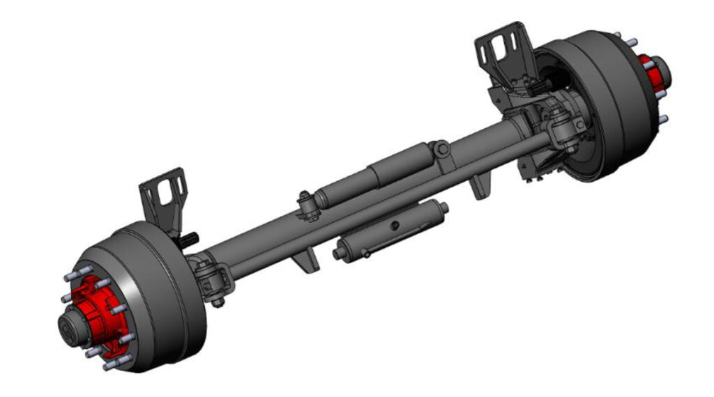 Steer Axles Hydraulic Ram - Granning Axles & Solutions